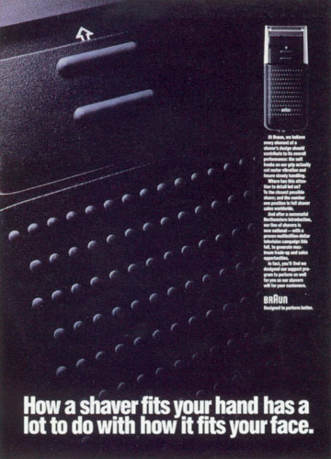 View: Braun Ad | By Deutsch New York, | Lürzer's Archive