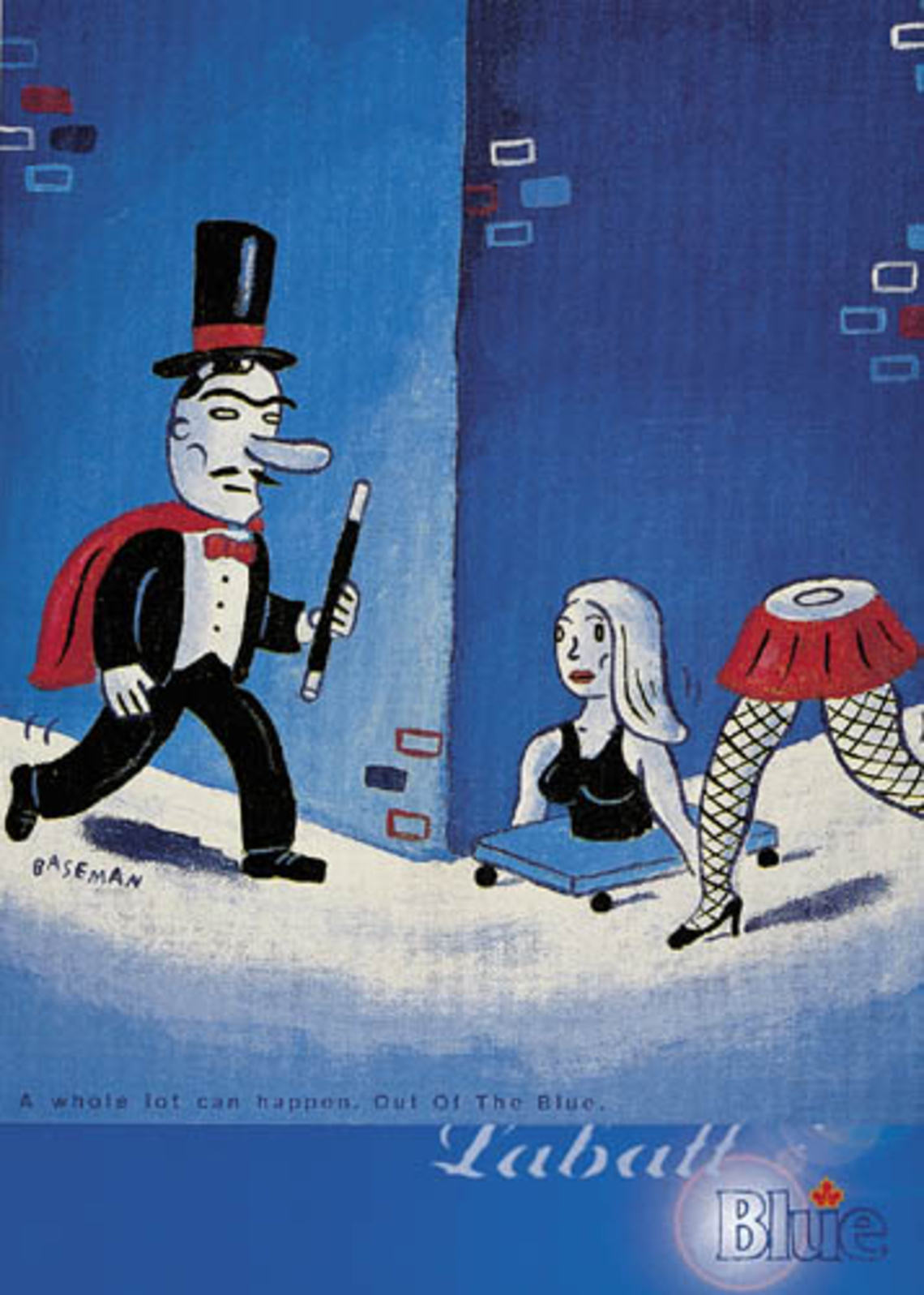 View: Labatt Blue Ad | By Lowe Roche Toronto, | Lürzer's Archive