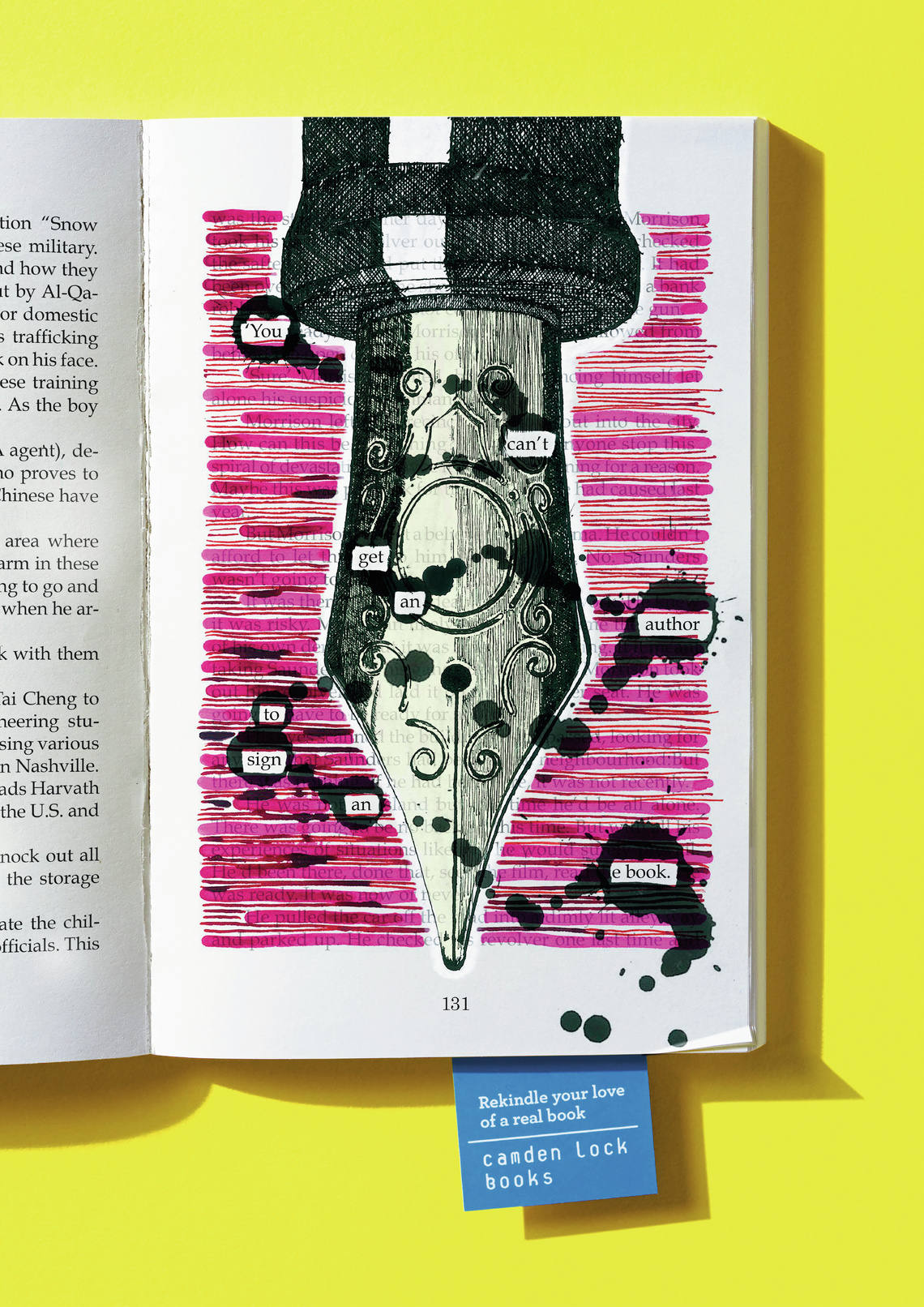 View: Camden Lock Books Ad | By RKCR/Y&R London, Mark Roalfe | Lürzer's ...