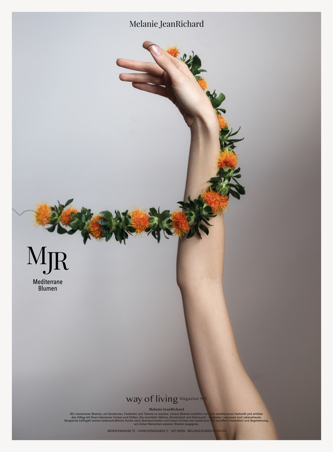 View: Melanie Jean Richard Ad | By Thom Pfister Design Studio Bern ...